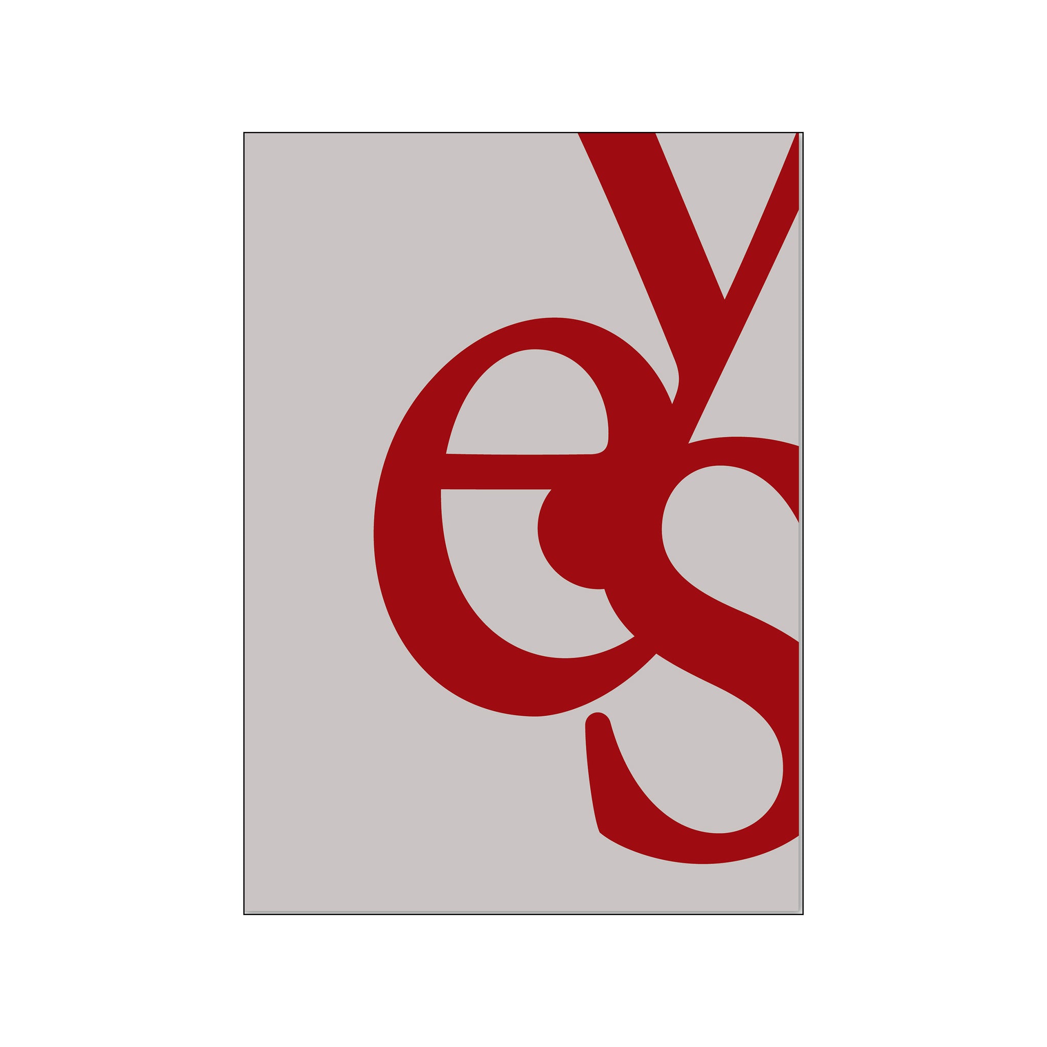 Be youself - YES (red) – PLTY